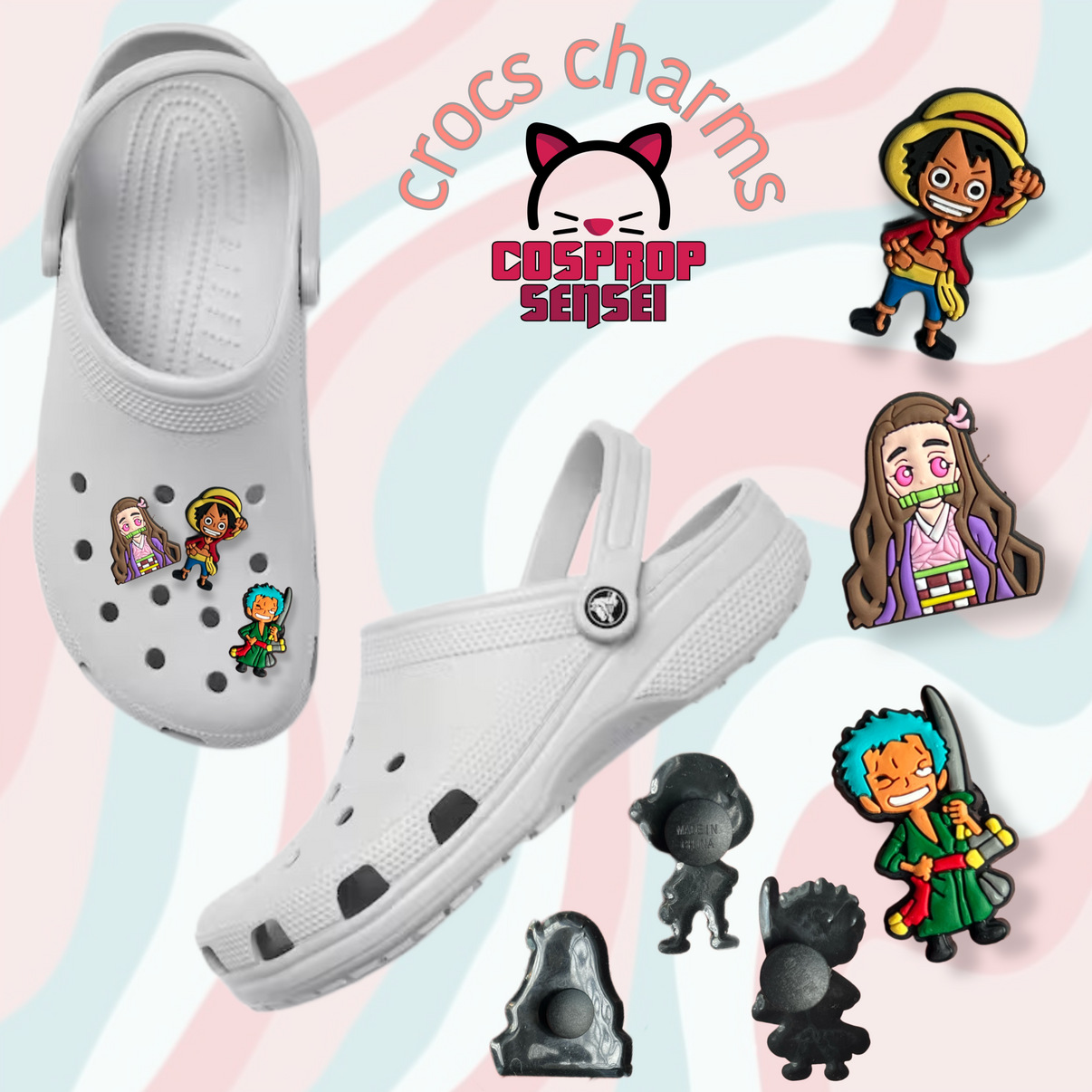 Anime Crocs Charms – Cosprop Sensei